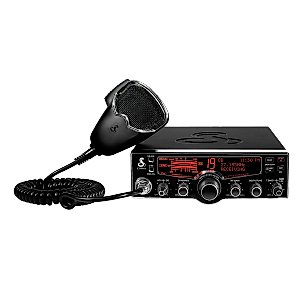 Cobra 29LX AM Professional CB Radio - Emergency Radio, Travel Essentials, NOAA Weather Channels and Emergency Alert System, Selectable 4-Color LCD, Auto-Scan and Radio Check, Black