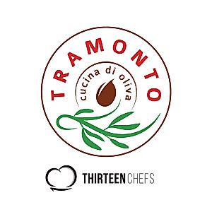 Tramanto Olive Wood Salad Server Set - 12 inch French Design