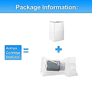 Aomya Compatible Canon PFI-1000 Remanufactured Ink Cartridge for Canon imagePROGRAF PRO-1000 (80ML CO Pigment Ink)