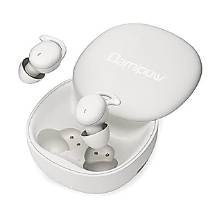Wireless Earbuds for Sleeping, Smaller and Lighter Ultra-Soft Comfortable in-Ear Headphones Noise Blocking Designed for Sleep, Insomnia, Side Sleeper, Snoring, Air Travel, Meditation, Relaxation