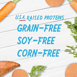 Farmland Traditions Dogs Love Chicken Premium Two Ingredients Jerky Treats for Dogs (3 lbs. No Antibiotics Ever USA Raised Chicken)