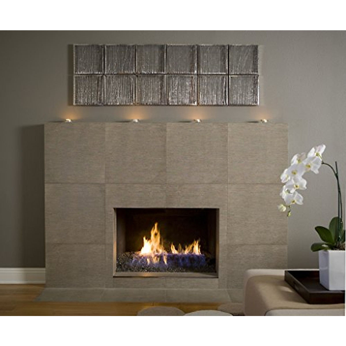 Margo Garden Products 1/2" 25lbs Dragon Glass, 25 lb, Sky Blue