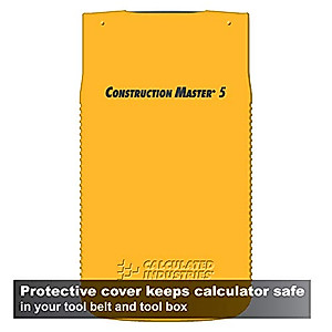 Calculated Industries 4050 Construction Master 5 Construction Calculator