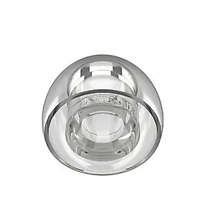Softears UC Eartips, Ultra Clear Ear Tip for Volume Earphones New Liquid Silicone Eartips (UC L)