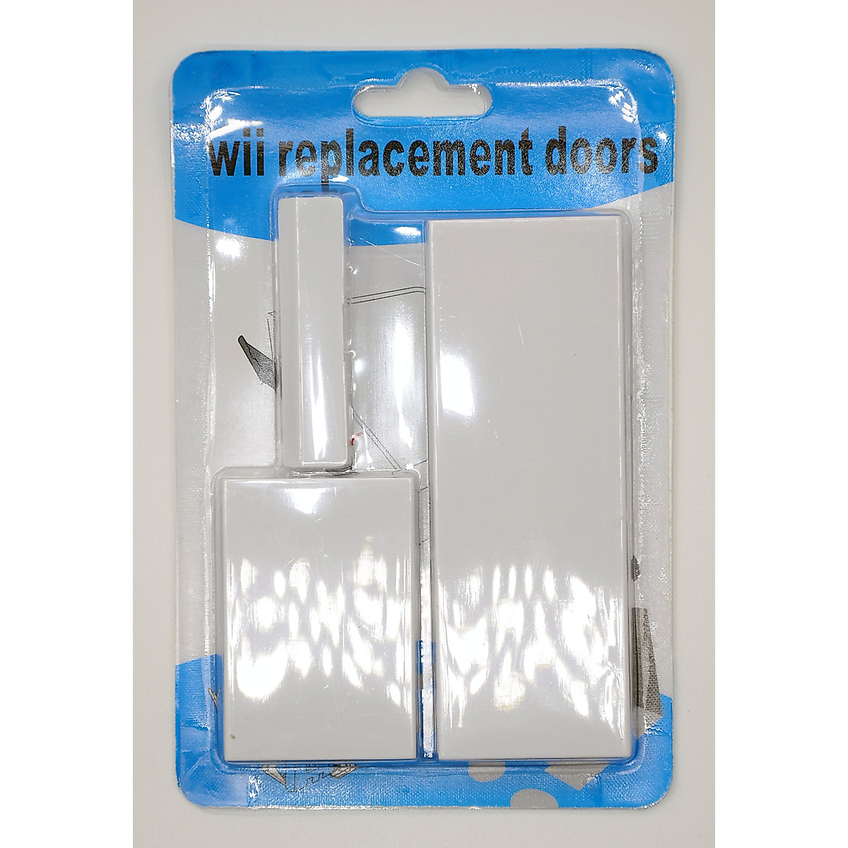 YunDing Replacement Door Slot Covers for Nintendo Wii Console