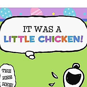 Hallmark Peanuts Pack of Easter Cards, Snoopy Easter Egg Joke (4 Cards with Envelopes)