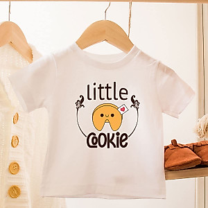 Little Fortune Cookie Funny Baby Onesie, Chinese Asian Food Newborn Bodysuit, Little Cookie Toddler Tee, Baby Shower Gift (Baby Onesie)