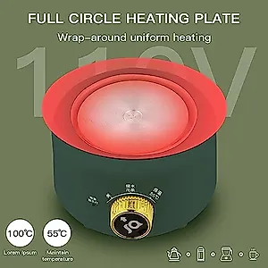 GGNKT Electric Kettle, Green and Healthy kettle, Small Insulated Electric Tea Kettle for Home and Office.