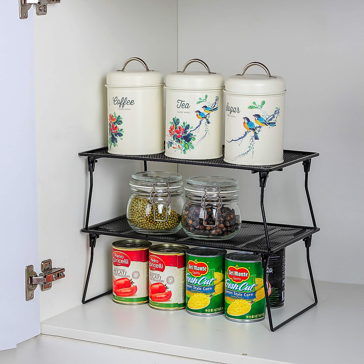 Kitchen Counter and Cabinet Shelf Organizer (2-Tier Organizer)
