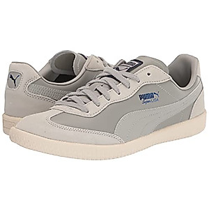 PUMA Mens Super Liga OG Sneaker, Limestone-Peacoat, 13