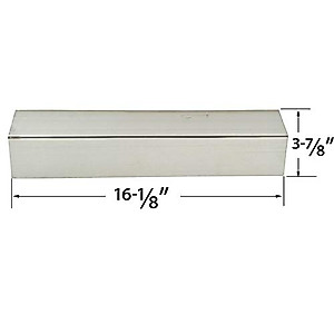 Replacement Stainless Steel Heat Shield for Kenmore 119.16433010, Perfect Flame SLG2007A, 61701, 2518SL-LPG, SLG2006C and BBQTEK GSF2818K, GSF2818KL, GSF2818KS Gas Grill Models