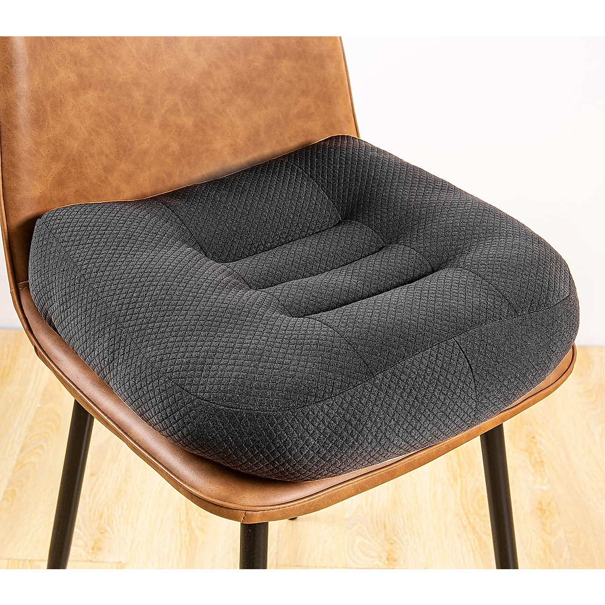 WSGJHB Car Booster Seat Cushion Heightening Height Boost Mat, Breathable Mesh Portable Car Seat Pad Angle Lift Seat Cushions Ideal for Car Office,Home, Used All The Year,C,40x40x12cm