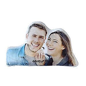 YMGifts Custom Human Photo Pillow Personalize with Your Loved Ones Photos Personalized 3D Human Picture Pillow 8inch