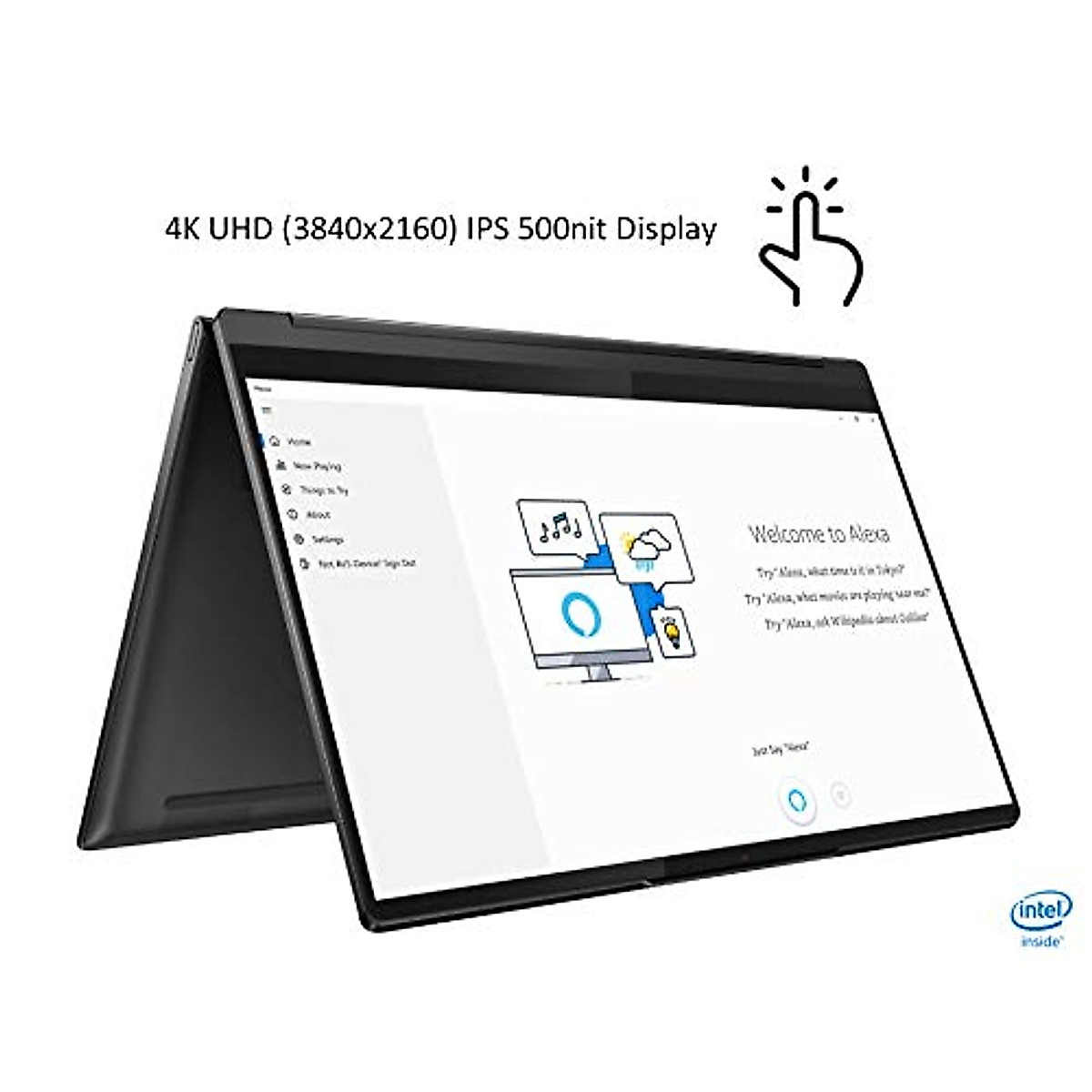 Lenovo Yoga 9i 14 2-in-1 14" Touchscreen Laptop 4K UHD (3840x2160) IPS 500Nits Intel Evo Platform Core i7-1185G7 Webcam Wi-Fi 6 USB-C Thunderbolt 4 Iris Xe Graphics 16GB 512GB PCIe SSD Lenovo Pen