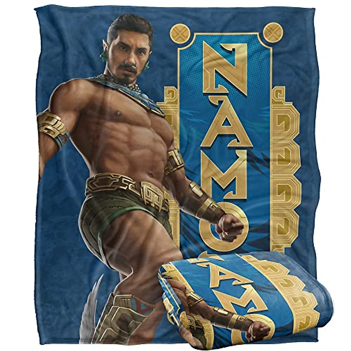 Black Panther Wakanda Forever Blanket, 50"x60" Namor Silky Touch Super Soft Throw Blanket