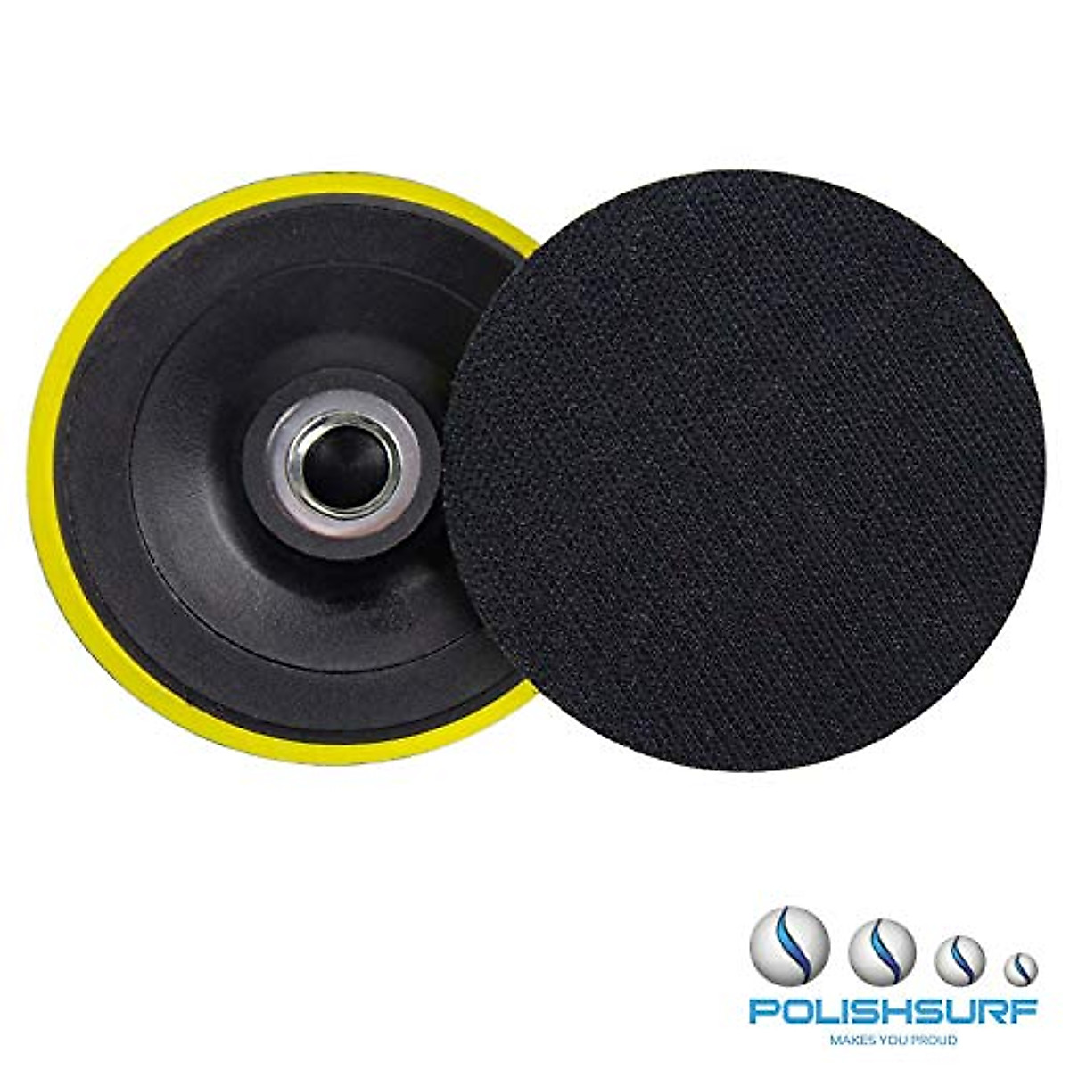 Diamond Polishing Pads 4 Inch Wet Dry Set 7 Pieces for Concrete Marble Quartz Stone Countertop Granite Polishing - by POLISHSURF