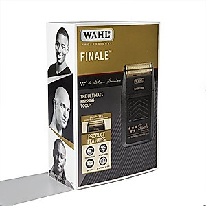 Wahl Professional 5 Star Series Finale Shaver #8164 - Finishing and Blending Bald Fades, Bump Free & Super Close Shave, 90+ Minutes Run Time