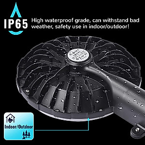 Ankishi 5 Pack Led Barn Lights 100W 12000LM LED Dusk to Dawn Outdoor Lighting (500 Watt MH/HPS Replacement) 5000K Daylight White IP65 Waterproof Area Street Light for Barn Farmhouse Yard Patio