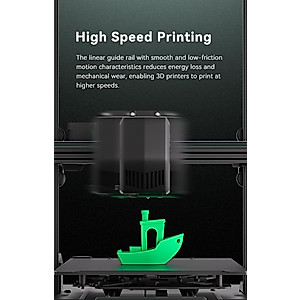 Creality Upgraded Ender-3 V3 SE Linear Rail Guide Kit, Linear Guideway - High Precision, High Speed Printing, and Long Service Life - Easy to Modify, Compatible with Ender-3 V3 SE