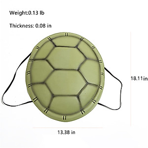 3T GROUP Ninja Turtle Shell Costume Adult Toy EVA Teenage Ninja Turtle Shell Backpack Cosplay Props Toys for Child,Kids,Adult Christmas,Halloween,Party ﻿ ﻿