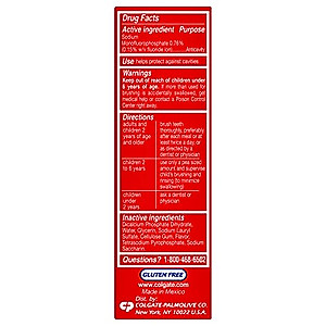 Colgate Cavity Protection Toothpaste with Fluoride, Great Regular Flavor, 1 Ounce (Pack of 24)