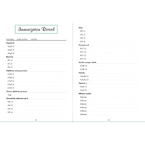 My Child's Health Record Keeper (Log Book)