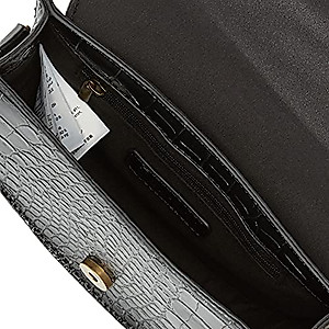 The Drop Women's Helen Saddle Crossbody Bag Black, One Size