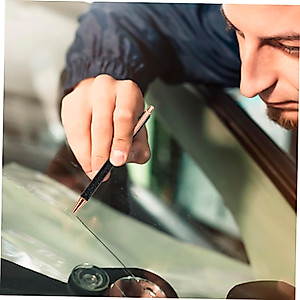 SEWOART 1pc Foil Exhaust Pen Craft Vinyl Weeding Pen Car Film Pen Sparkling Air Release Pen Craft Weeding Tools Air Release Pin Pen Car Bubble Removal Pen Air Release Weeding Pen