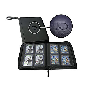 TopDeck Mini TopLoader Binder | Holds 96 Cards | 4 Pocket Trading Cards Album | Long Term Storage Binder | Side Load Sleeves | Pokemon/MTG/Yugioh/TCG Folder | Trading