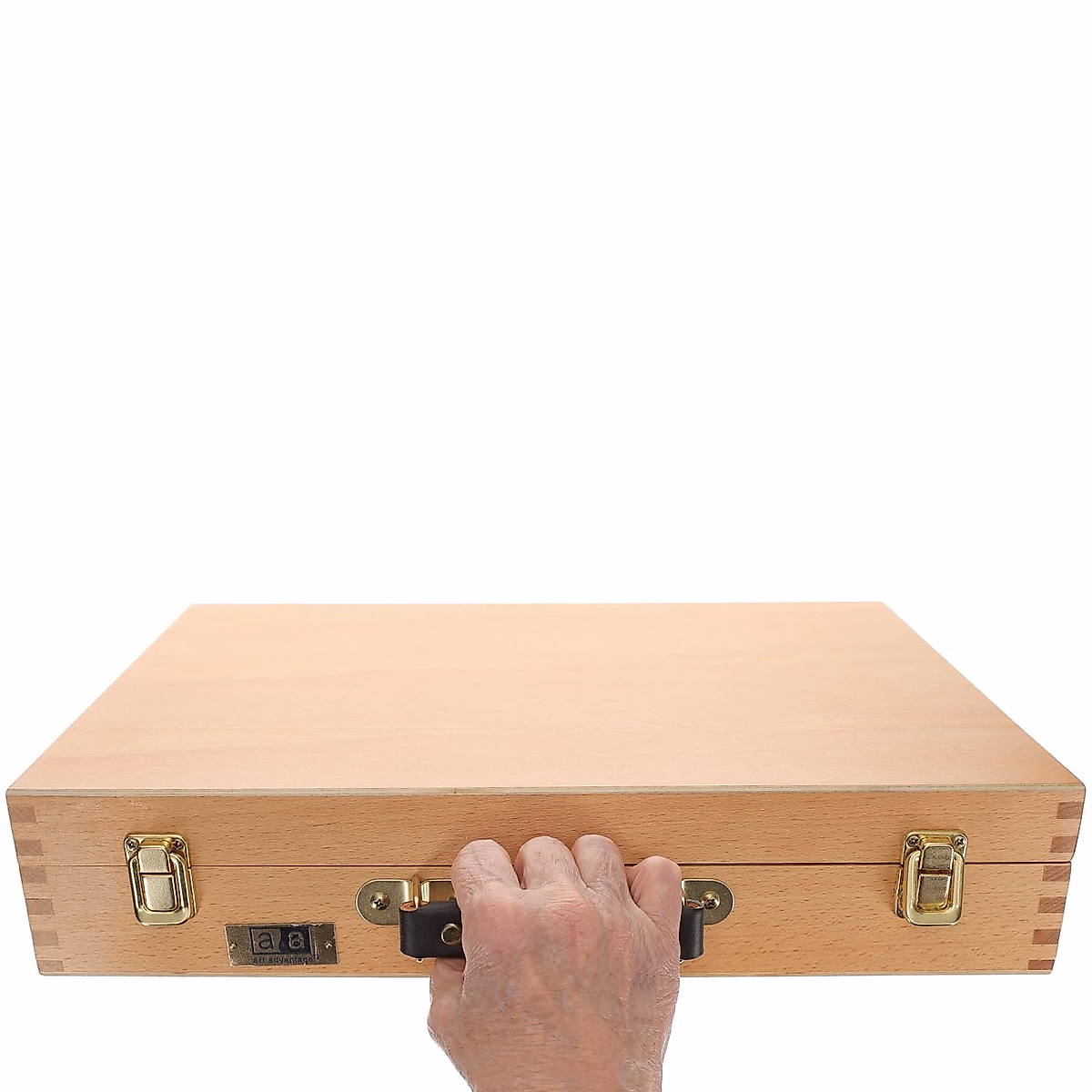 Art Advantage Wood Art Box 16.5x3.25x13.5 Large