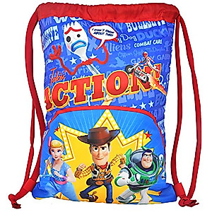 Disney Toy Story 4 Tote 15" Sling Bag Woody Buzz Bo Peep Forky Print