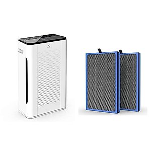 Airthereal Bundle | APH260 Air Purifier and 2-pack Medical Grade H13 True HEPA Spare Replacement Filters, Pure Morning