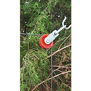 W5SWL 1-3/4" Dipole Pulley Ham Radio Antenna Inverted Vee Loop Longwire End Fed Antenna
