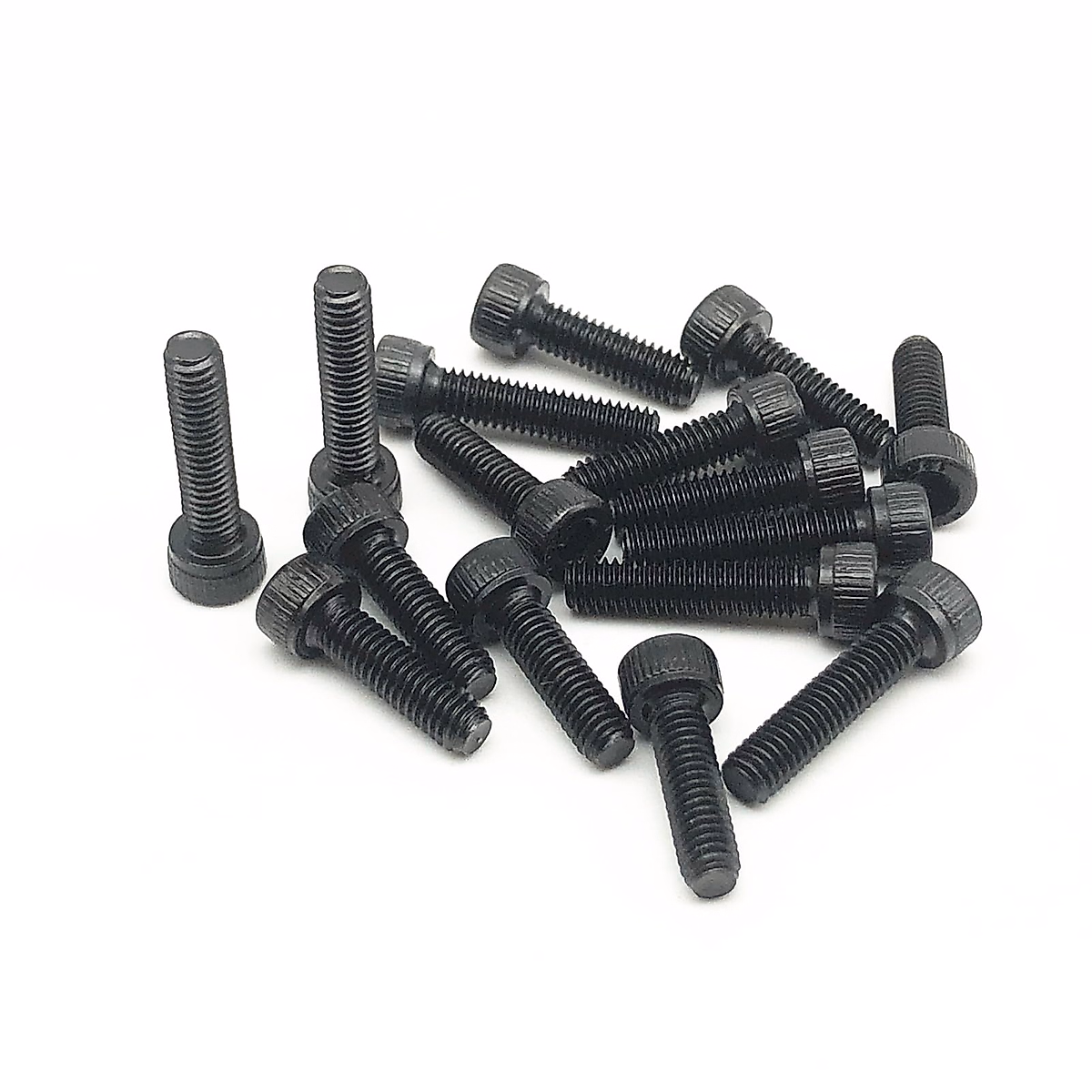 M4 x 12mm Hex Socket Head Cap Screws Bolts,Full Thread,12.9 Alloy Steel Hex Socket Cap Bolts Black 100pcs