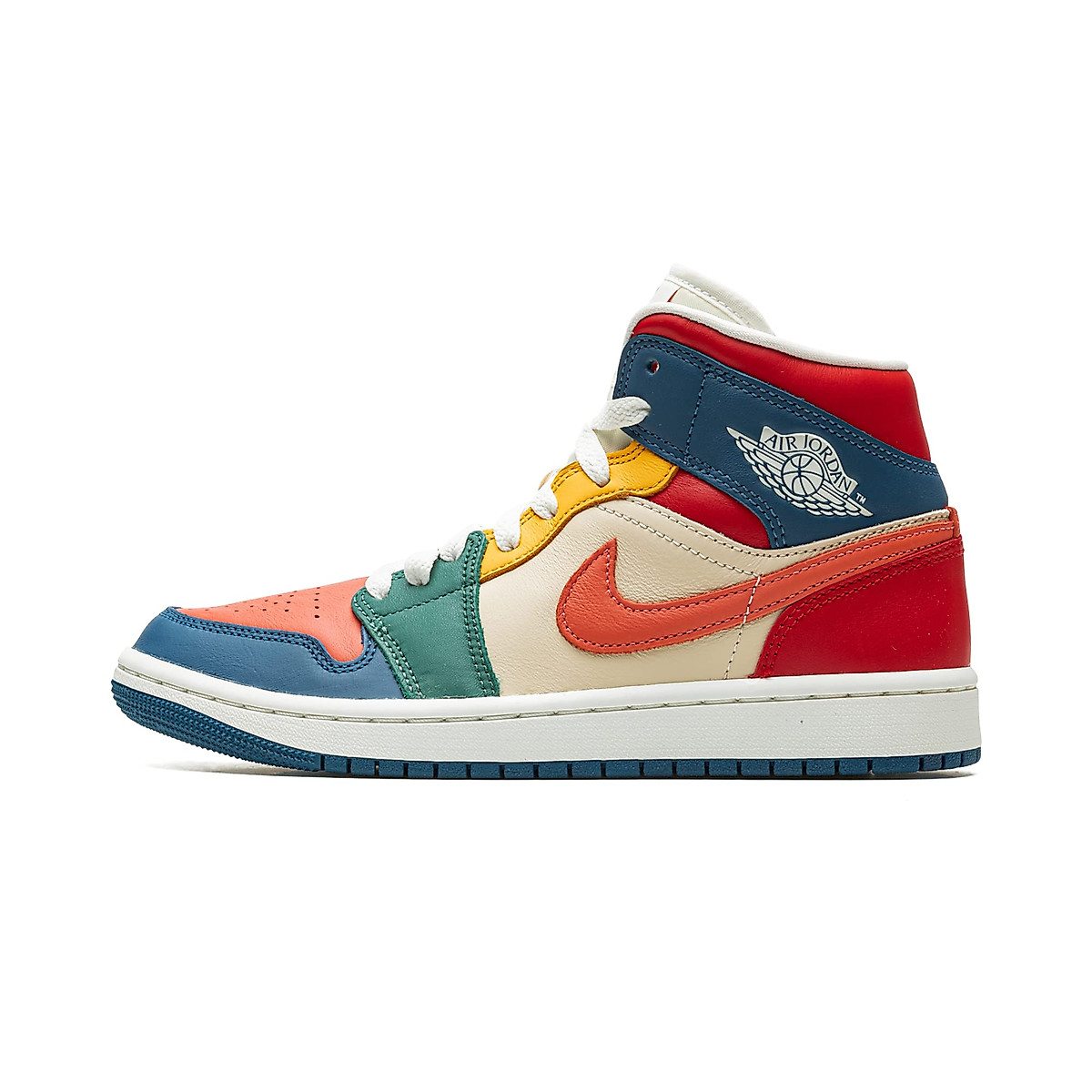 Jordan Womens WMNS Air 1 Mid SE DN3738 400 Multi-Color - Size 11W