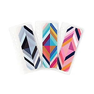 Erin Condren Designer Accessories - Snap-in Bookmarks - Oh So Retro, 3 Pack Compatible with Erin Condren Spiral Notebooks, Planners, Agendas and Much More