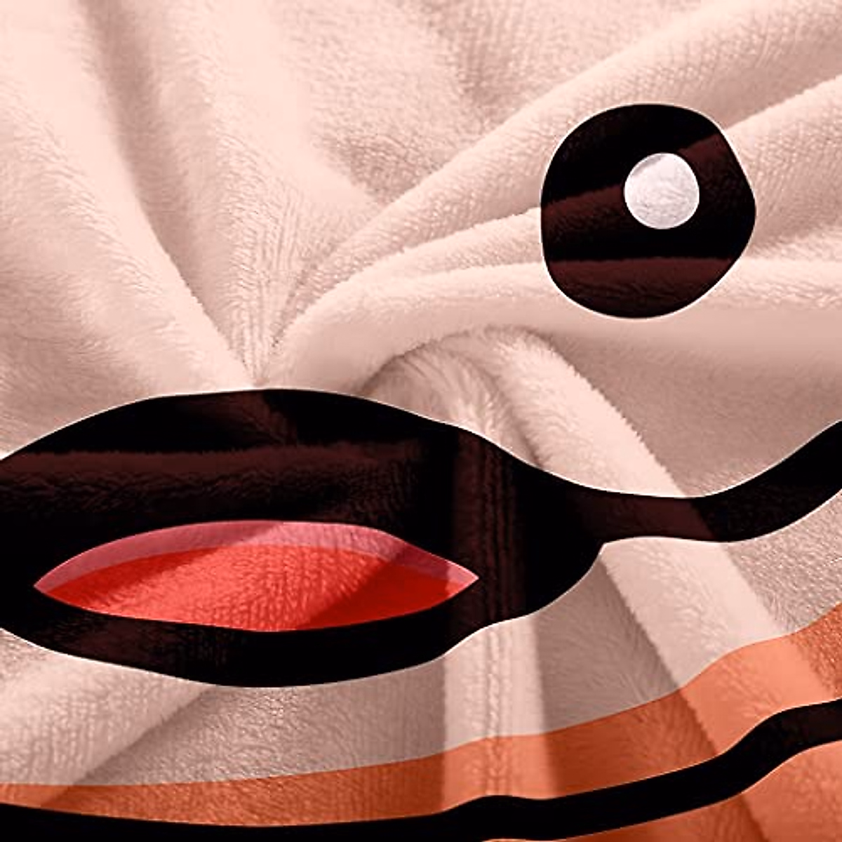 Cartoon Axolotl Throw Blanket,Flannel Super Soft Extra Warmest Bed Blankets, Lightweight Sofa Blanket,Cute Animals Fish,40"x50"