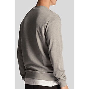Lyle & Scott Men's Logo Sweatshirt, Grey, L