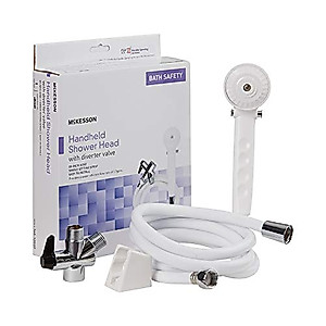 McKesson Handheld Shower 80-inch Hose, 1 Count