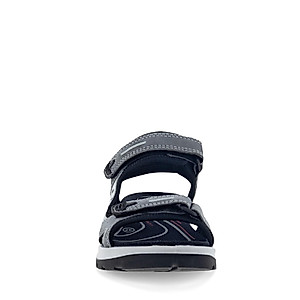 ECCO Women's Yucatan Sport Sandal, Titanium Nubuck, 9-9.5