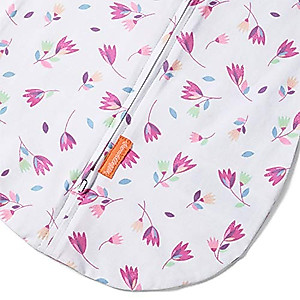 SwaddleMe Arms Free Convertible Pod – Size Large, 4-6 Months, 2-Pack (Tumbling Tulips )