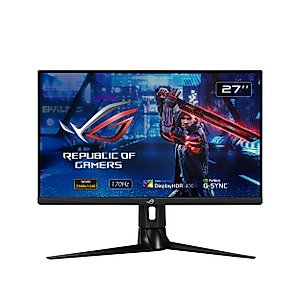 ASUS ROG Strix XG27AQ 27 inches HDR Gaming Monitor, 1440P WQHD (2560 x 1440) (Renewed)