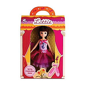 Lottie Spring Celebration Ballet Doll | Lovely Ballet Toys for Girls & Boys | Ballerina Doll for Girls Age 3 4 5 6 7 8