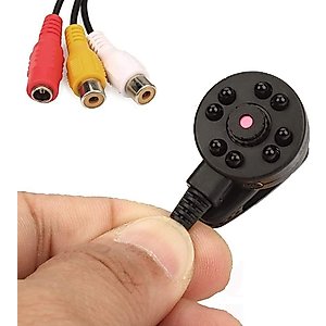 Vanxse® CCTV Mini Security Camera Hd 3.6mm 90degree 1000tvl 8PCS Infrared IR LEDs Night Vision Indoor/Outdoor Mini CCTV Surveillance Camera