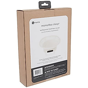 4moms mamaRoo Sleep Bassinet Waterproof Mattress Cover, White