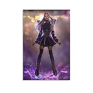 BIVEE Ariana Singer Grande Poster 08x12inch(20x30cm) Decorative Painting Canvas Wall Art Living Room Posters And Prints Unframed Wall Art Gifts Decor