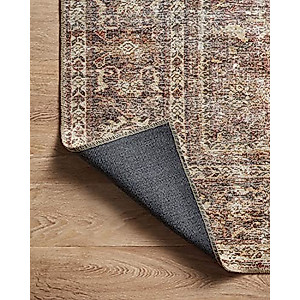 Loloi Amber Lewis x Georgie Bordeaux/Antique 5'-0" x 7'-6" Area Rug