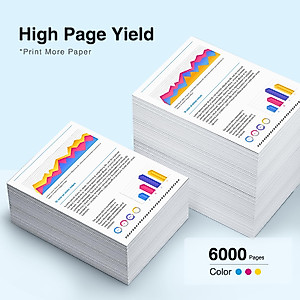 St@r ink Compatible Ink Bottle Replacement for Epson 502 522 Color for EcoTank ET-2760 ET-2720 ET-2800 ET-2750 ET-3760 ET-4760 ET-3750 ET-2850 ET-3850 ET-15000 ET-4750 ST-2000 printer(C/M/Y) 3 Bottles