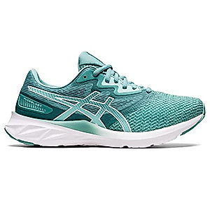 ASICS Women's FUZEBLAST Running Shoes, 7.5, Oasis Green/White