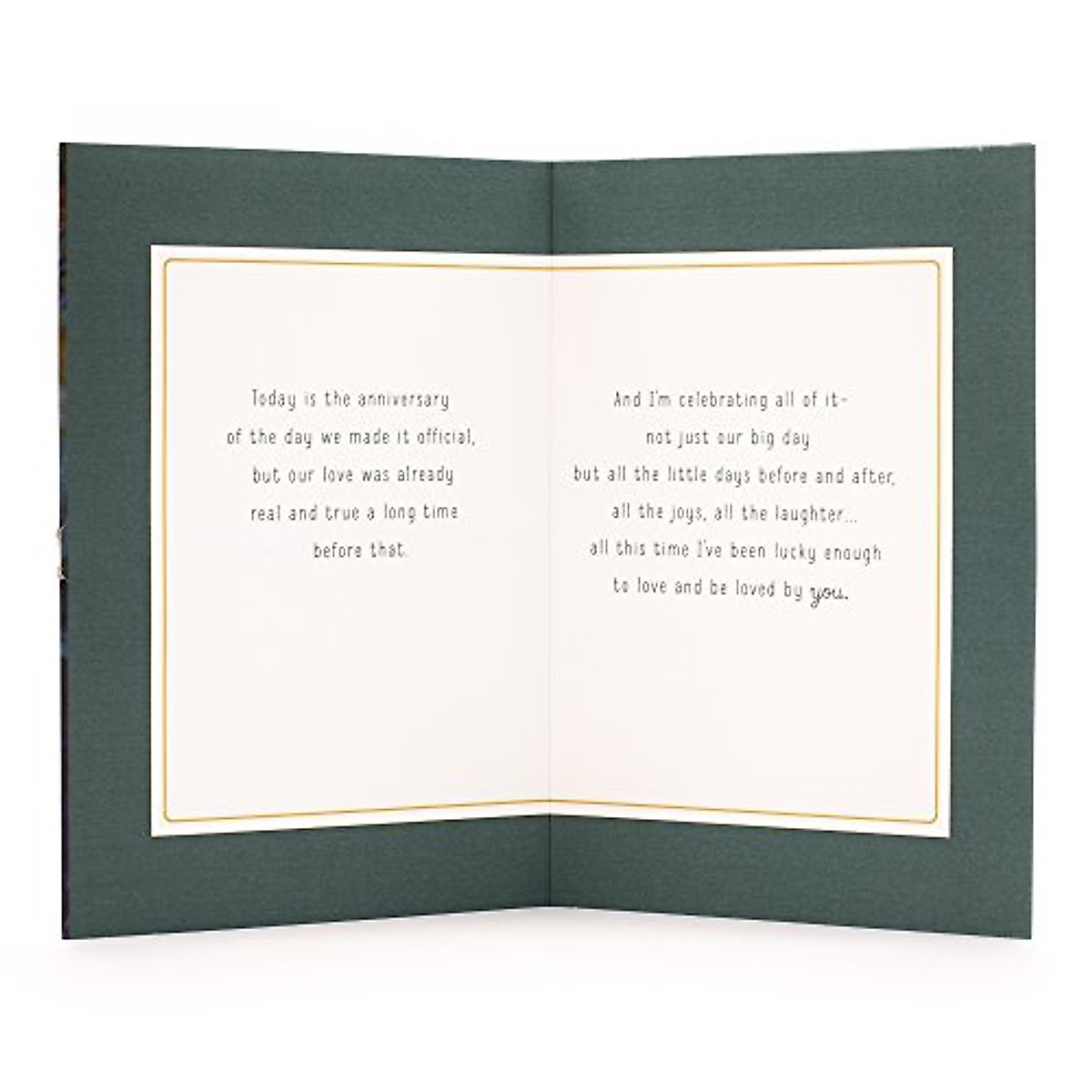 Hallmark Our Anniversary Card celebrating us Love), celebrating us (499RZB1025)
